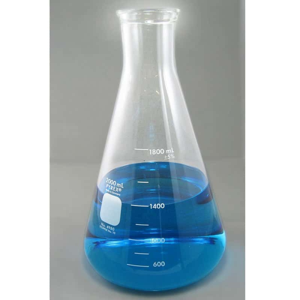 Glass Erlenmeyer Flask - World Of Science