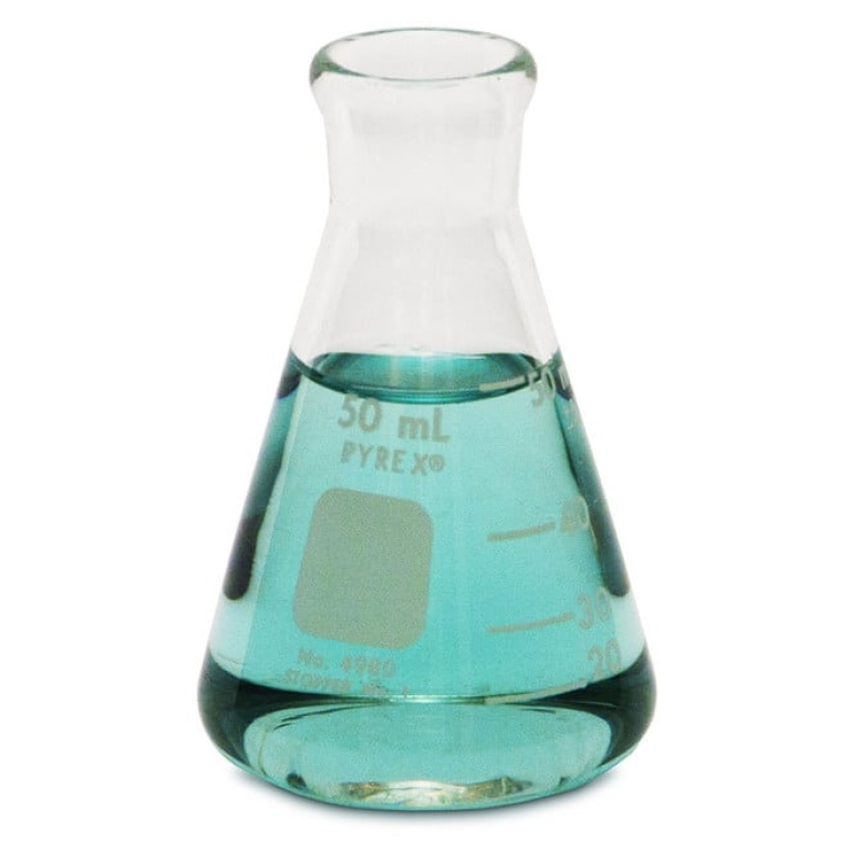 Glass Erlenmeyer Flask - World Of Science